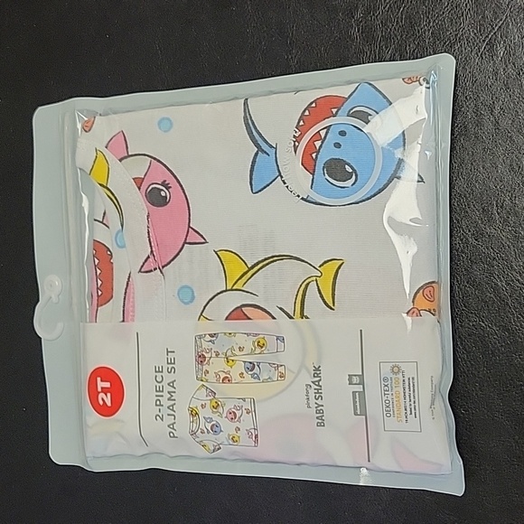 Nickelodeon | Pajamas | Baby Shark Soft Pajamas 2 Piece Pajama Set Blue ...